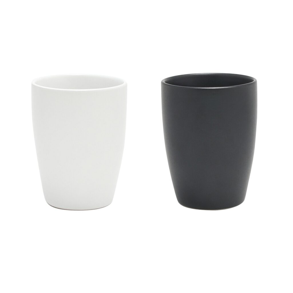 Mug Matt Black Or White 340 Ml
