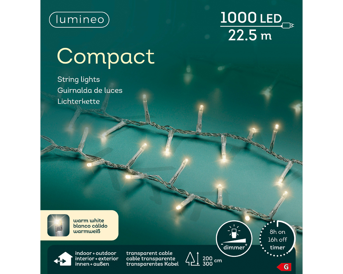 LED Compact Lights Steady Outdoor