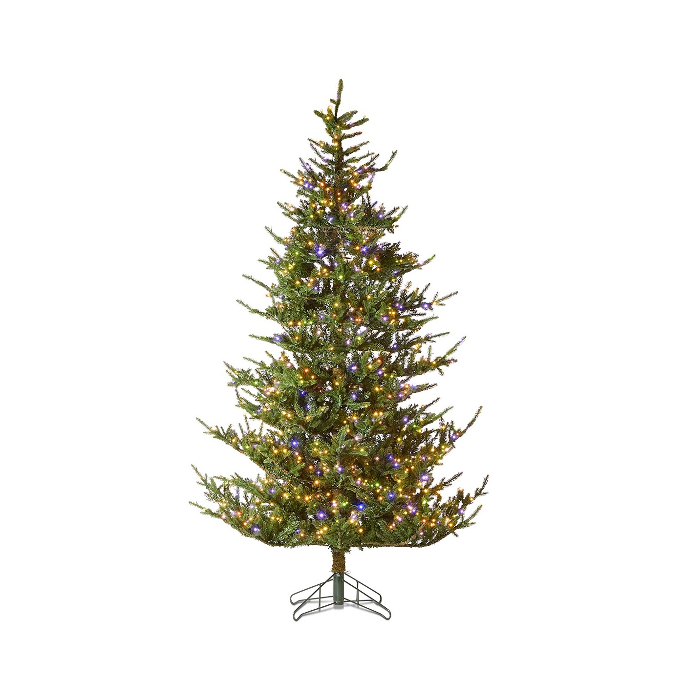 *DC* 9' Silverton Spruce Tree With Brilliant Color Change LED Lights